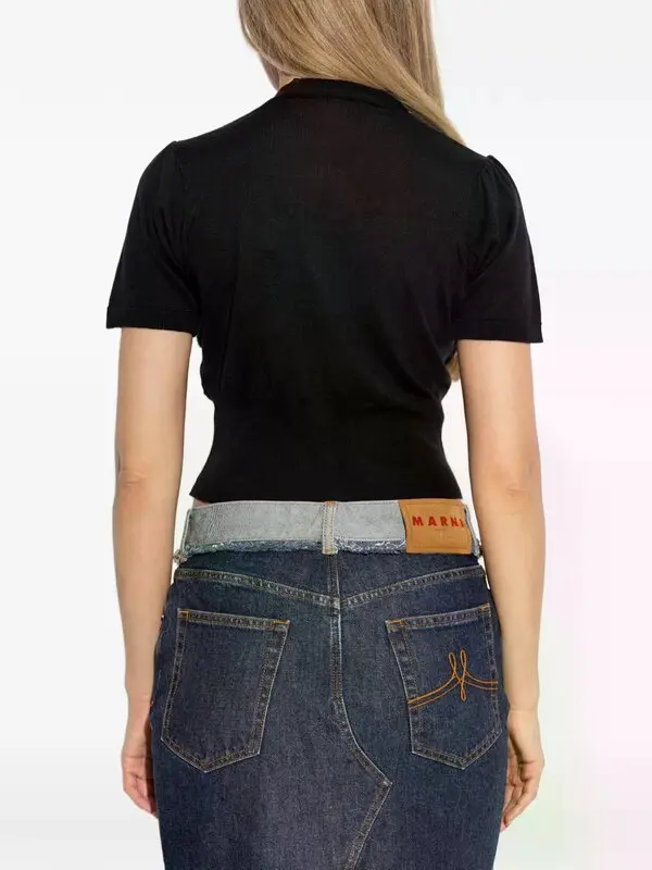 VIVIENNE WESTWOOD Buttoned Top - Black