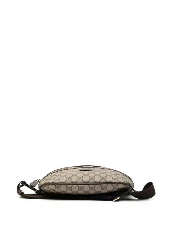 Gucci Gg Supreme Belt Bag - Brown