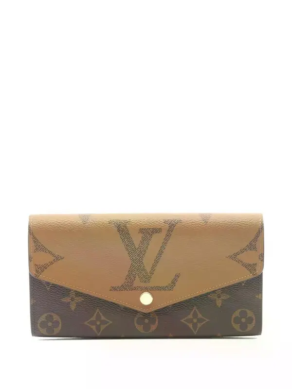 LOUIS VUITTON 2021 Sara Monogram Bi-fold Wallet - Brown
