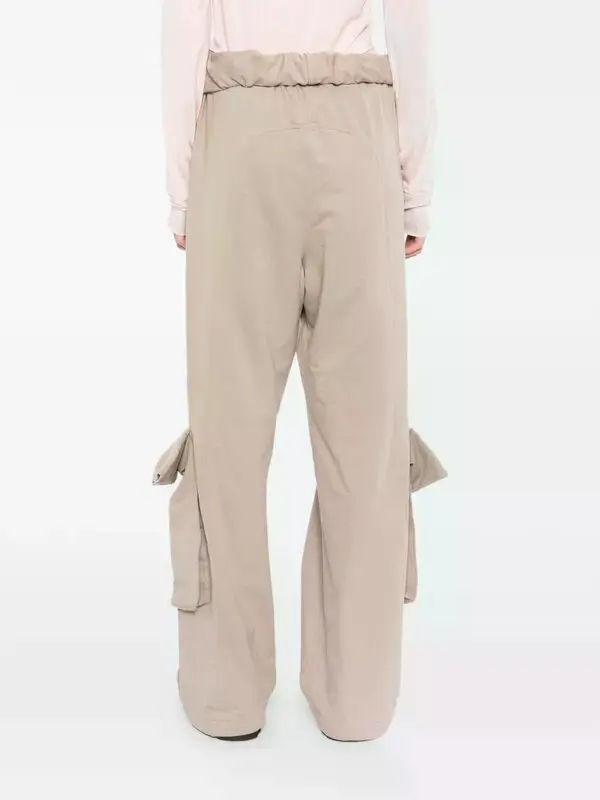 OPEN YY Rolled-waist Trousers