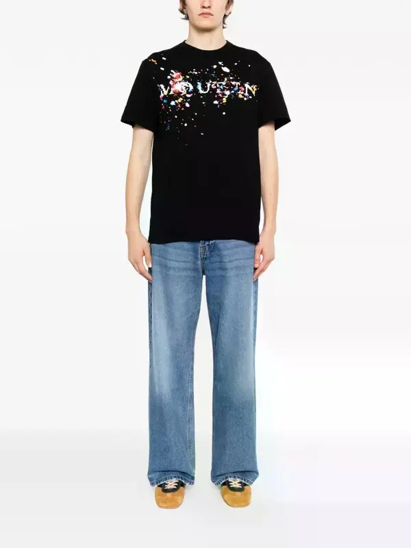 Alexander McQueen Splatter-print T-shirt