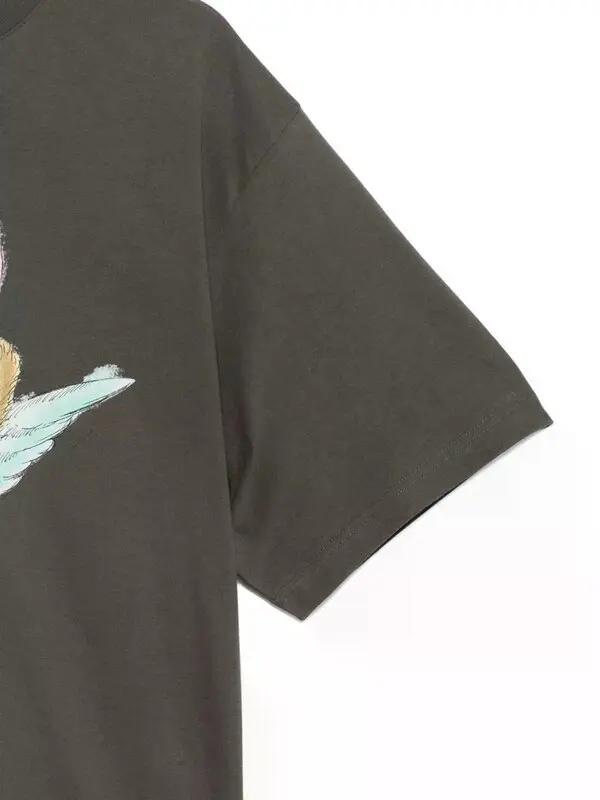 We11Done Teddy-print T-shirt - Grey