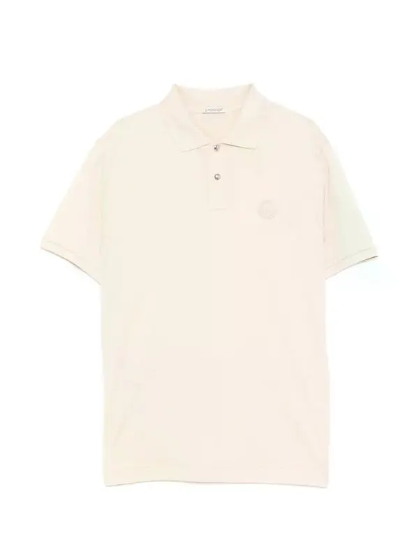 Moncler Logo Patch Polo Shirt
