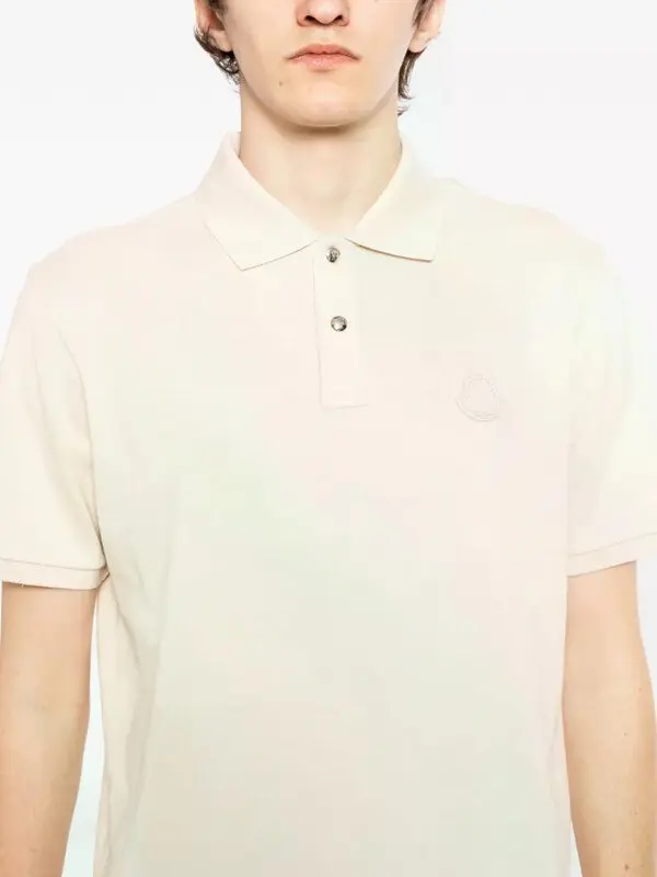 Moncler Logo Patch Polo Shirt