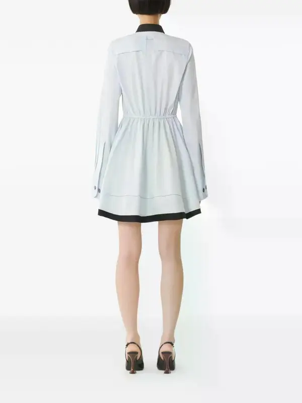LANVIN Long-sleeve Mini Shirt Dress
