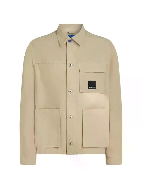 Karl Lagerfeld Patch-pocket Overshirt
