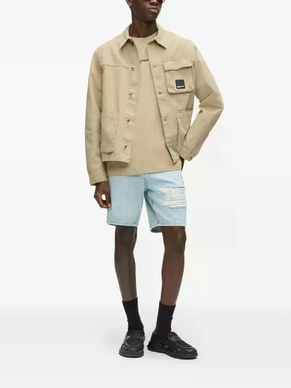 Karl Lagerfeld Patch-pocket Overshirt