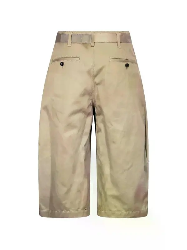 Sacai Belted Wide Leg Trousers