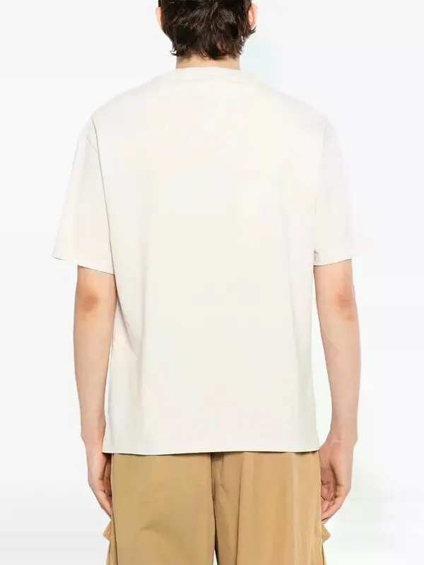 MELT Dog-print T-shirt - Neutrals