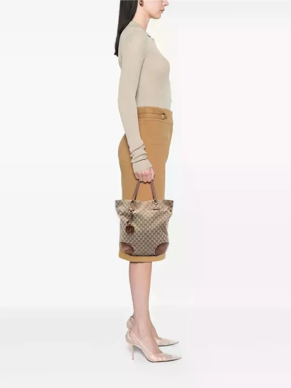 Gucci Gg Charm Tote Bag