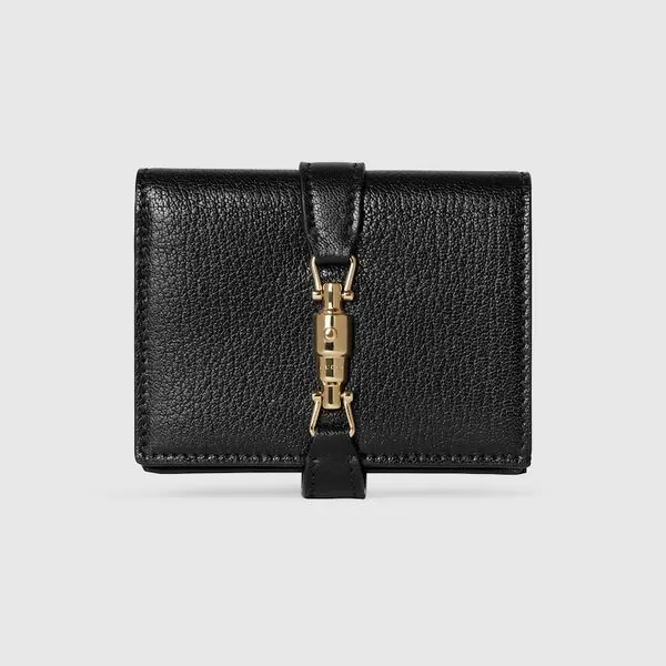 Gucci Jackie Medium Wallet Leather - Black