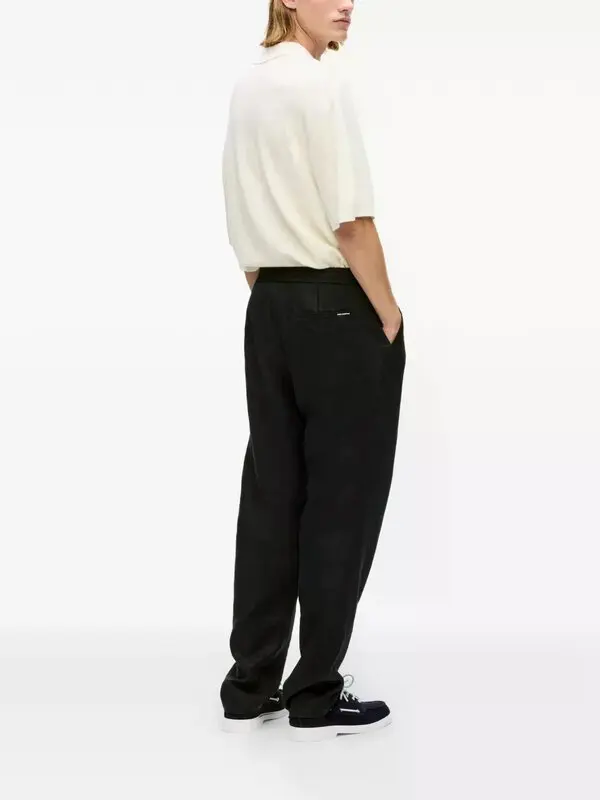 Karl Lagerfeld Linen Casual Trousers