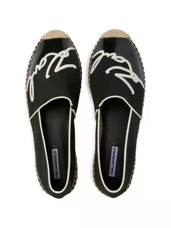Karl Lagerfeld Kamini Espadrilles - Black