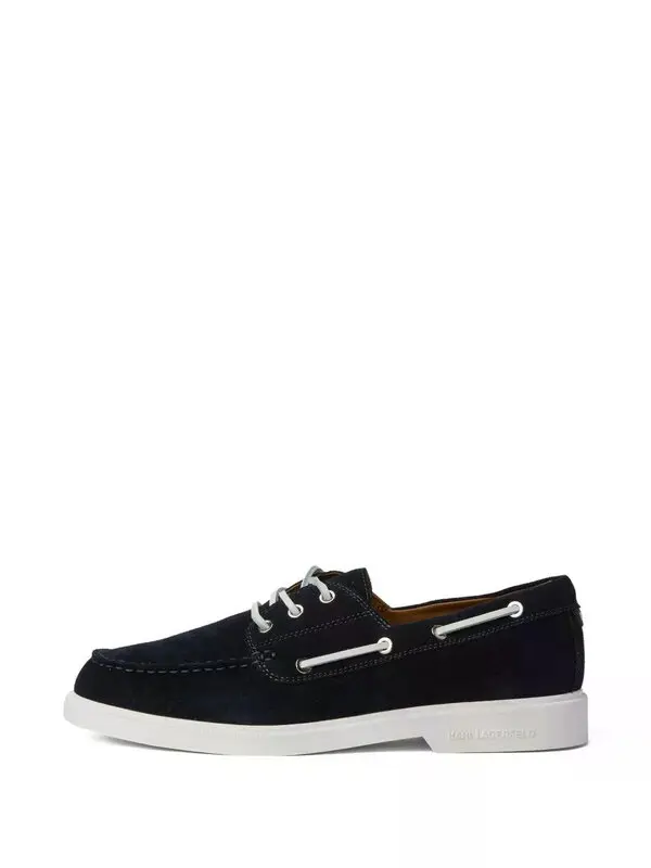 Karl Lagerfeld Kori Boat Shoes - Blue