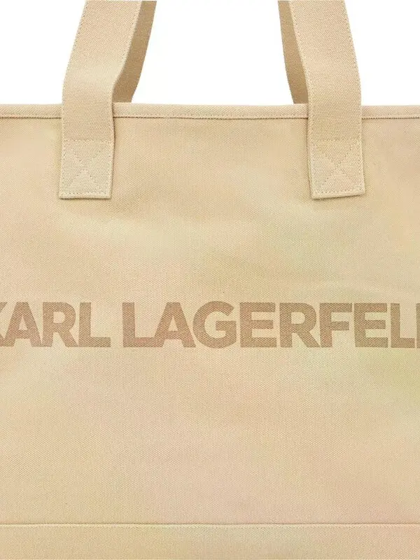 Karl Lagerfeld Large K/essential Logo Tote - Neutrals