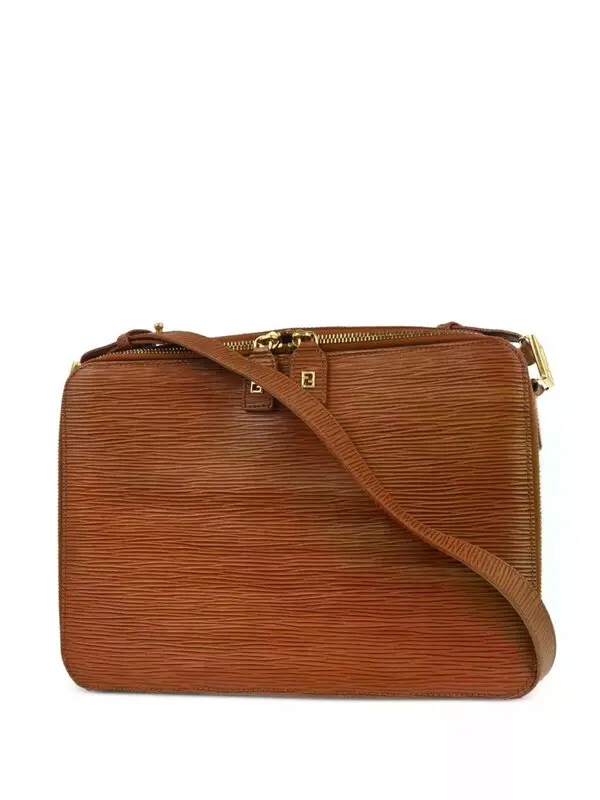 Fendi 1990-2000s Leather Shoulder Bag