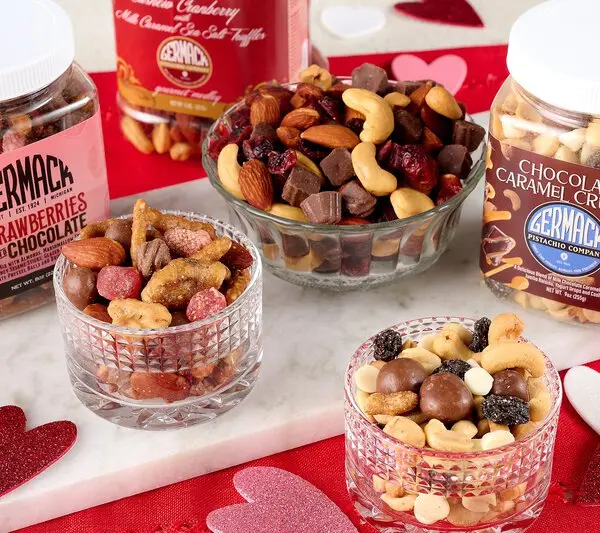 GERMACK Jar Valentine's Day Nut Mix Set - One-color
