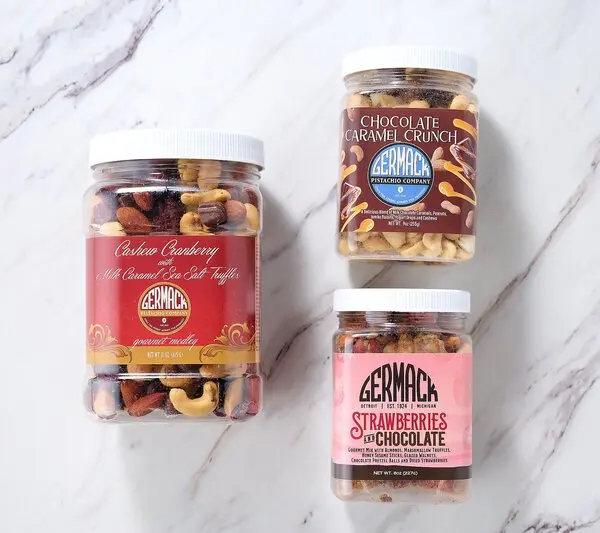 GERMACK Jar Valentine's Day Nut Mix Set