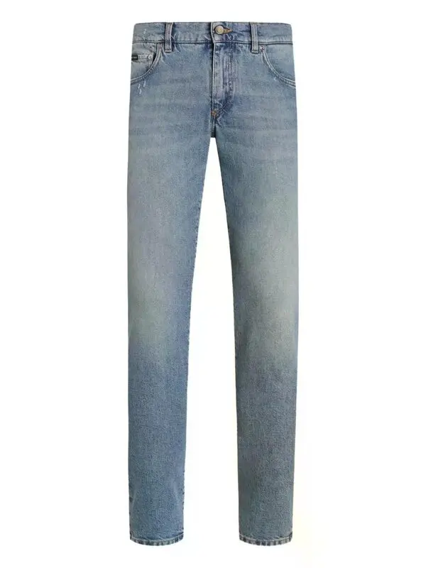 Dolce & Gabbana Logo-patch Jeans