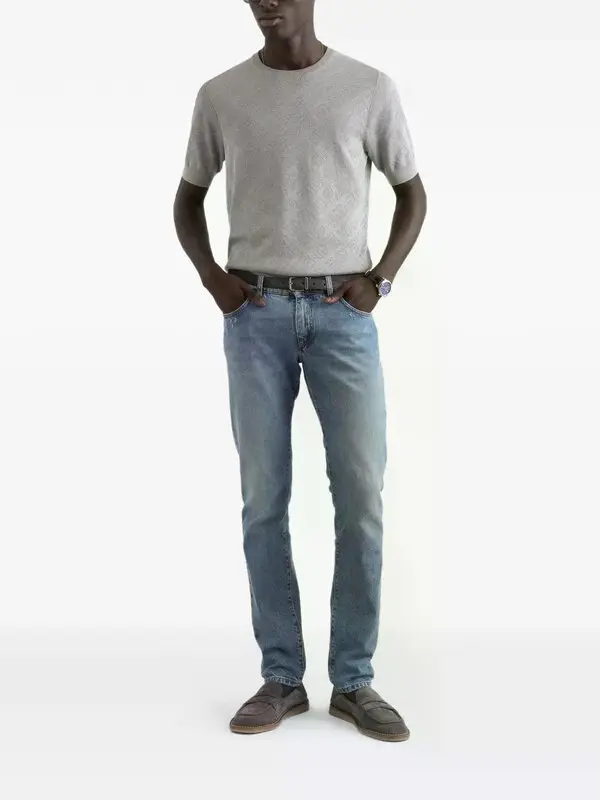 Dolce & Gabbana Logo-patch Jeans