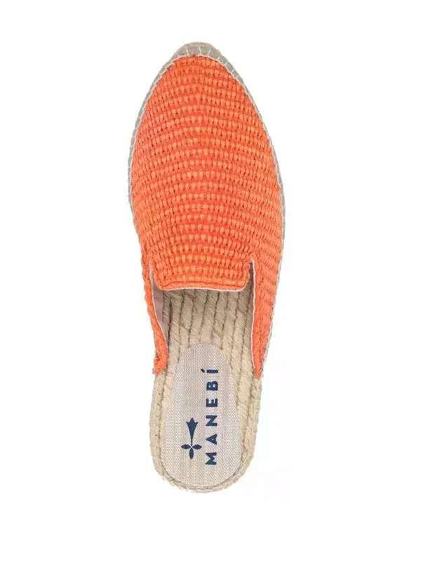 Manebí T18 Raffia Slip-on Espadrilles