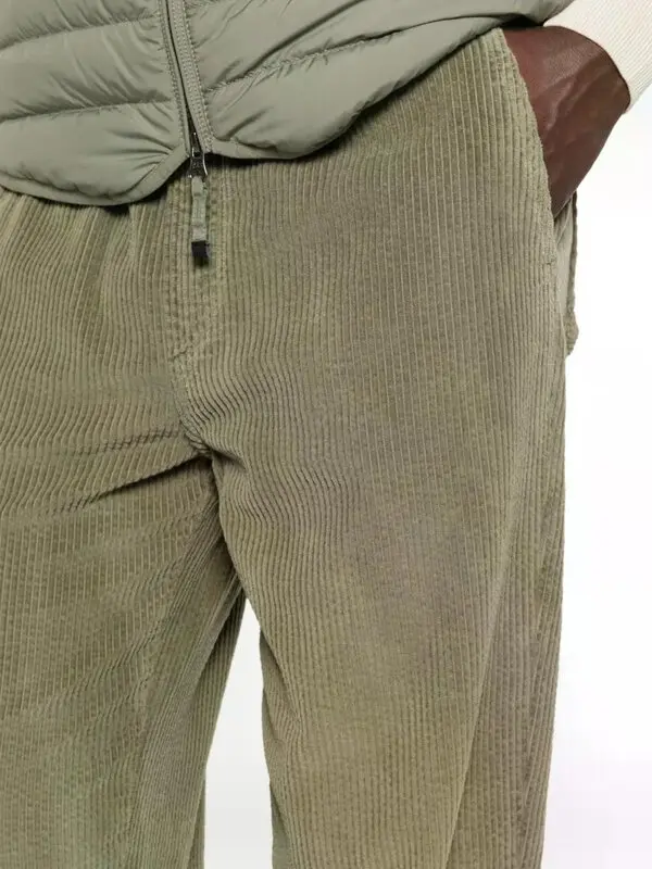 American Vintage Elasticated Corduroy Trousers