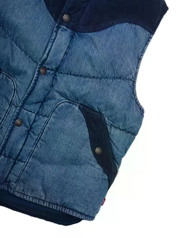 LEVI'S Padded Corduroy Paneled Gilet