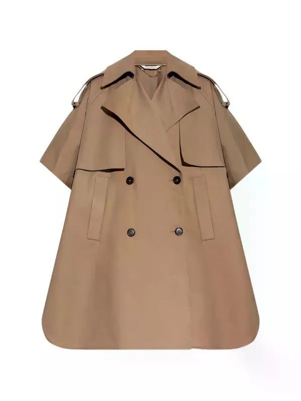 Max Mara Double-breasted Cape Coat