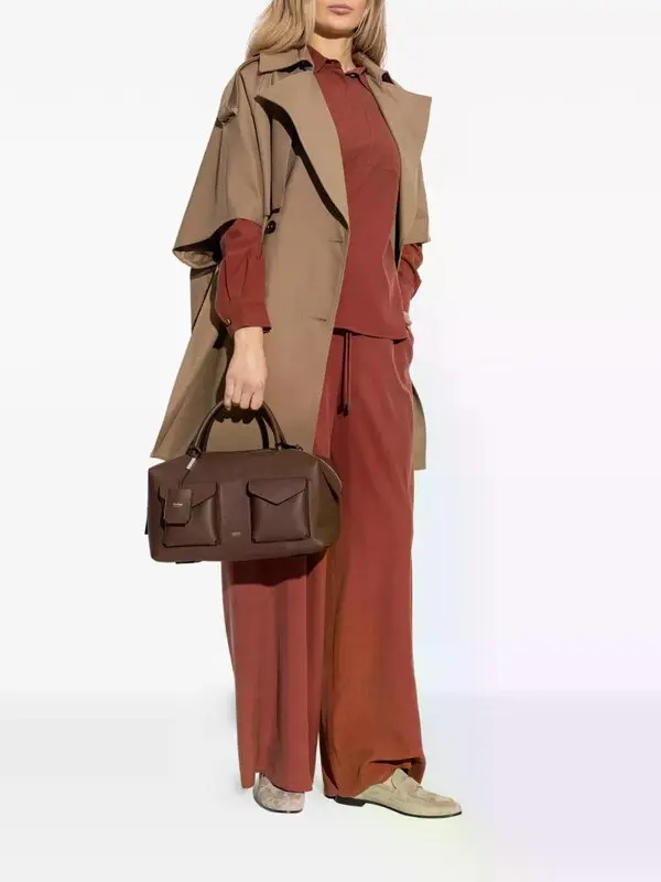 Max Mara Double-breasted Cape Coat
