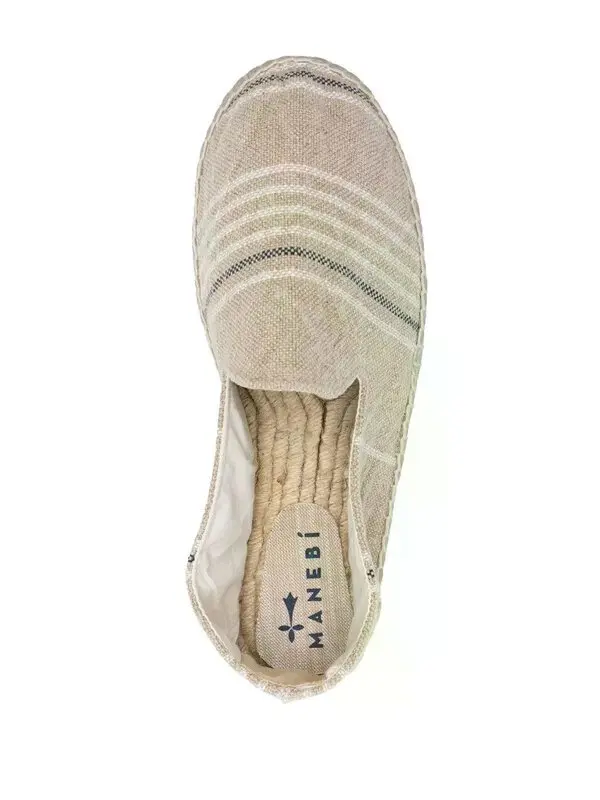 Manebí Striped Espadrilles