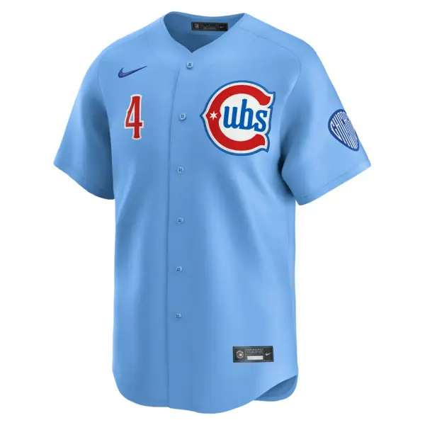 Nike Pete Crow-armstrong Chicago Cubs Dri-fit Mlb Limited Jersey - Blue