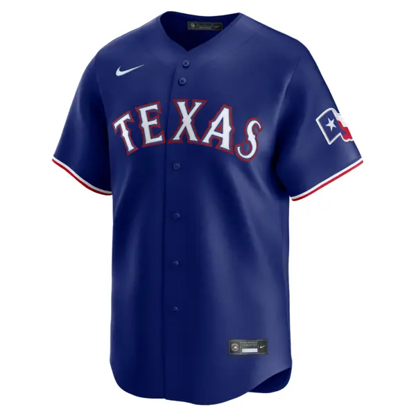 Nike Corey Seager Texas Rangers Dri-fit Mlb Limited Jersey - Blue