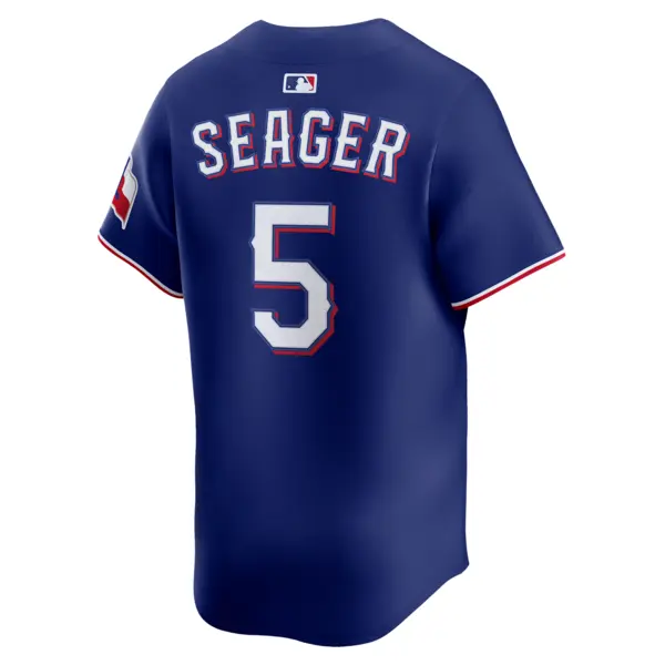 Nike Corey Seager Texas Rangers Dri-fit Mlb Limited Jersey - Blue