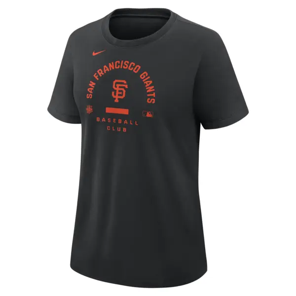 Nike San Francisco Giants Authentic Collection Early Work Dri-fit Mlb T-shirt - Black