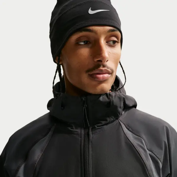 Nike Tech Dri-fit Woven Full-zip Color-block Windrunner Jacket - Grey
