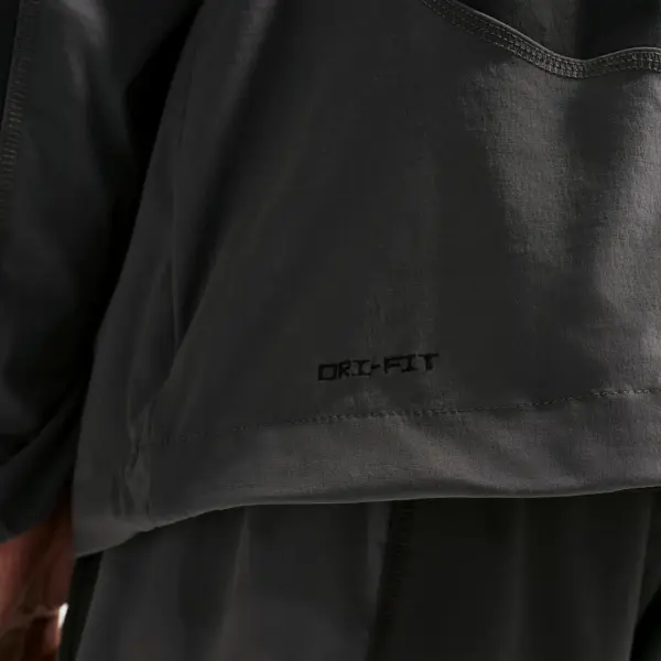 Nike Tech Dri-fit Woven Full-zip Color-block Windrunner Jacket - Grey