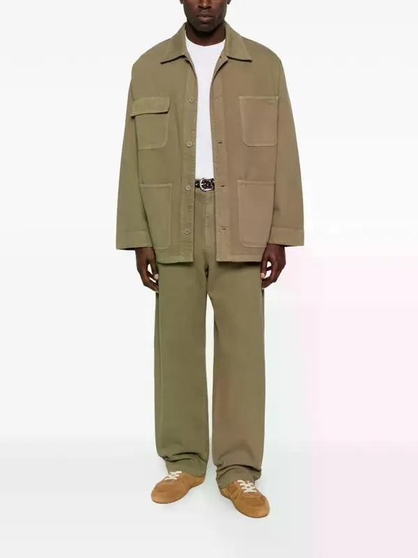 A.p.c. Buttoned Straight Trousers