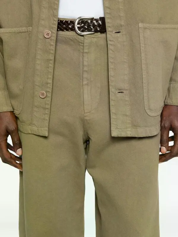 A.p.c. Buttoned Straight Trousers