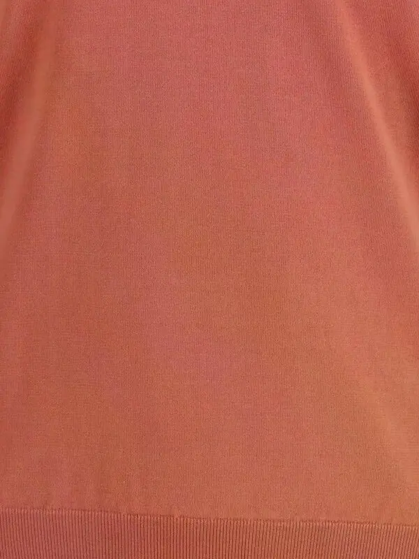 Brunello Cucinelli Crew-neck Knitted Sweater - Orange