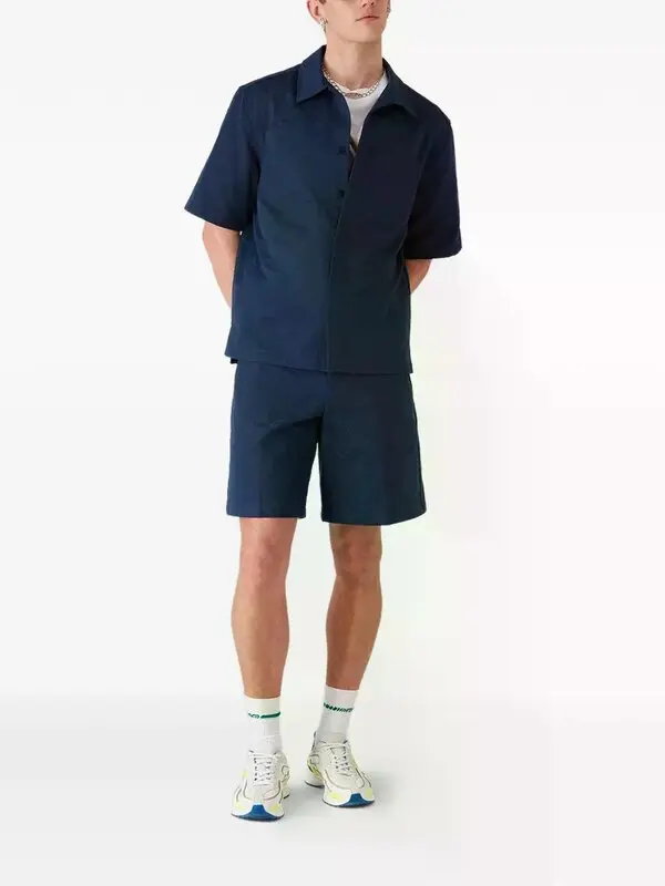Casablanca Pattern-detail Shorts - Grey