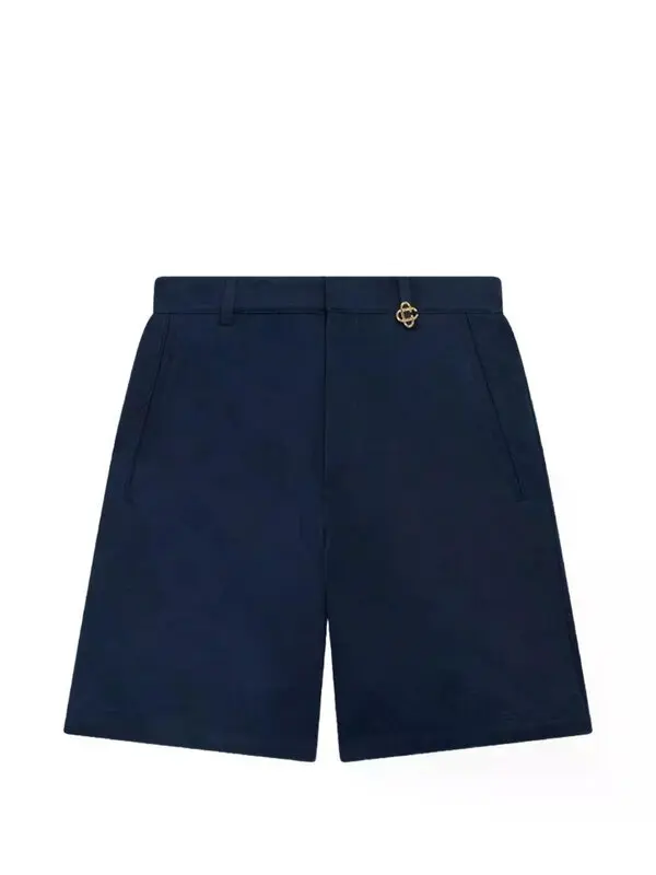 Casablanca Pattern-detail Shorts - Grey