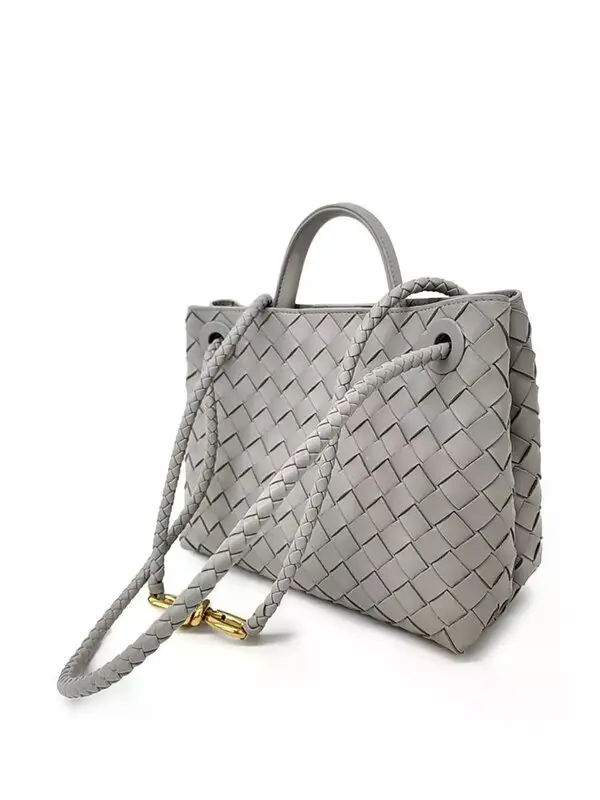 Bottega Veneta Small Andiamo Woven Top-handle Tote Bag