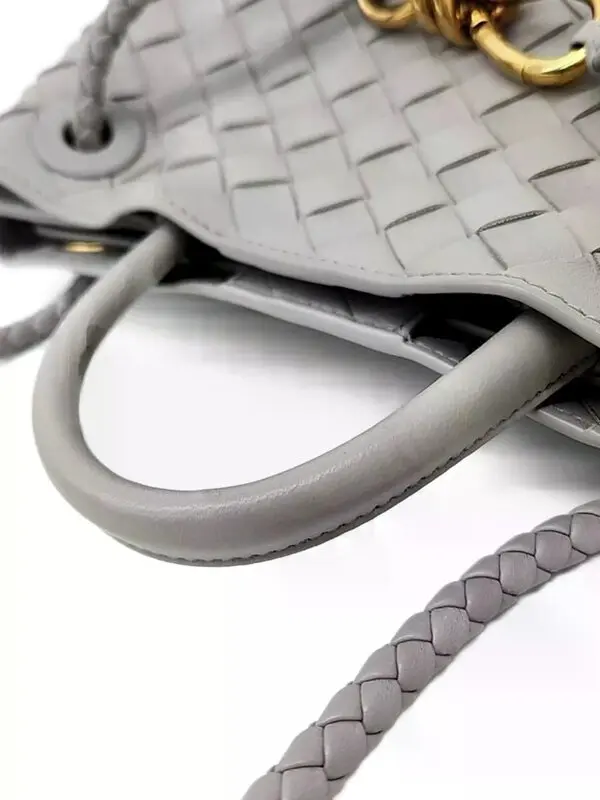 Bottega Veneta Small Andiamo Woven Top-handle Tote Bag