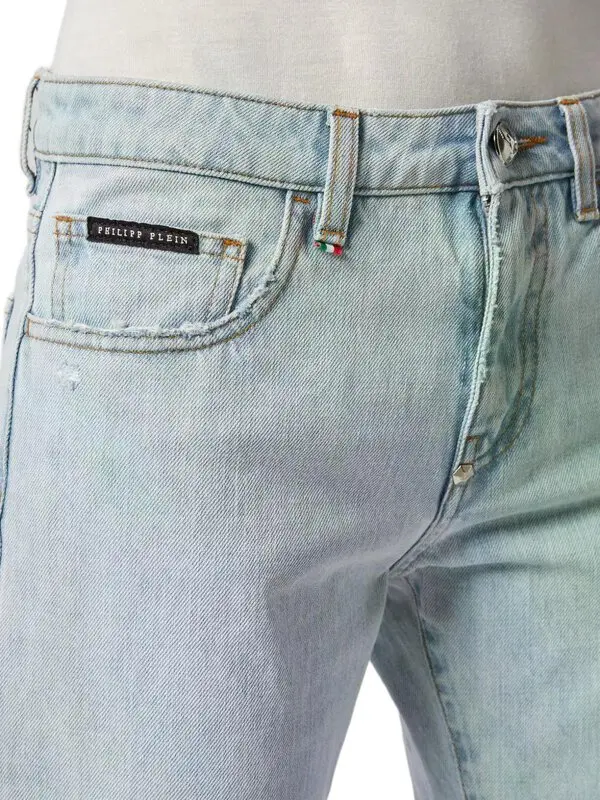 Philipp Plein Distressed Boyfriend Jeans