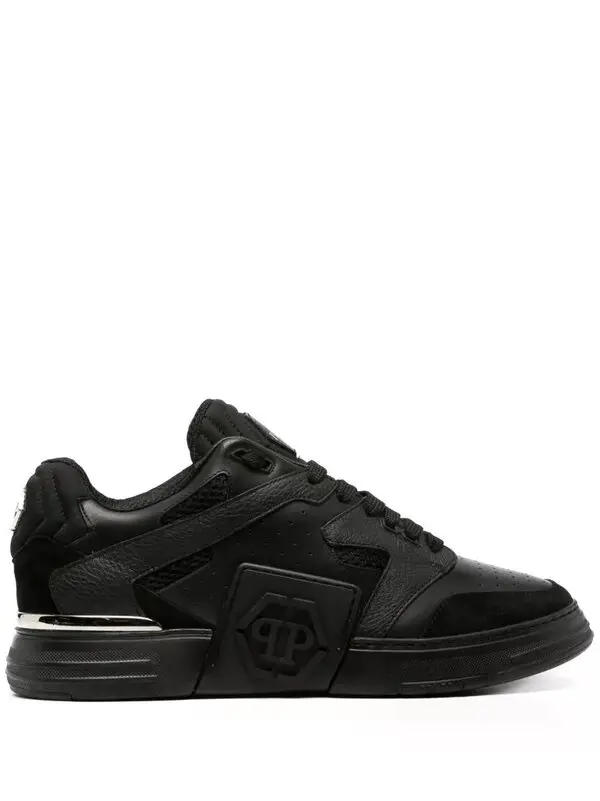 Philipp Plein Phantom Street Leather Sneakers