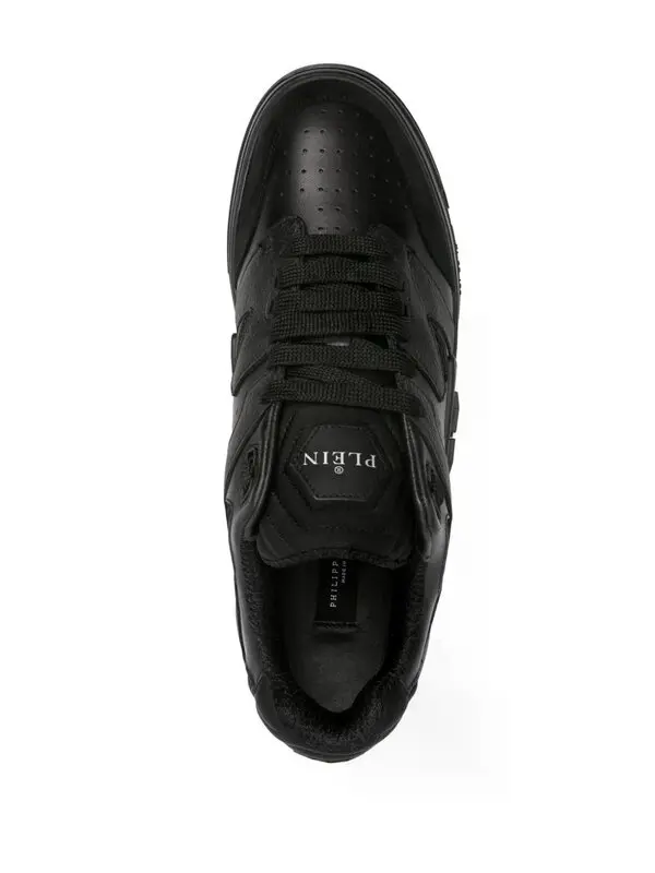 Philipp Plein Phantom Street Leather Sneakers