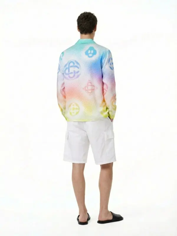 Casablanca Shirt "halftone Logo - Multi