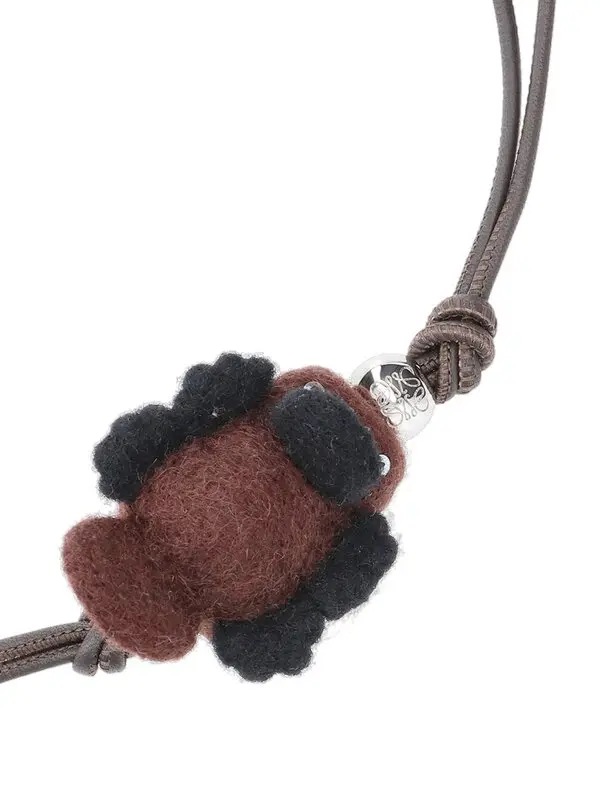 Loewe Platypus Keyring Charm - Brown