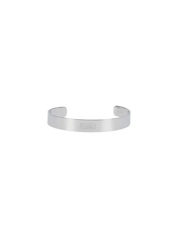 MAISON MARGIELA Numeric Logo Bracelet - Silver