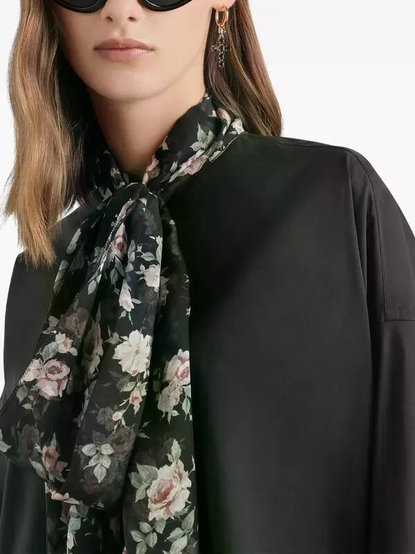 Dolce & Gabbana Floral Scarf Top